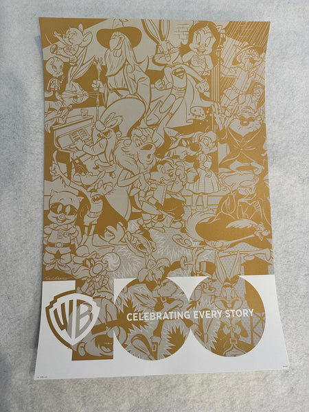 WB LOONEY TUNES 100th Anniversary - 12"x18" Original Poster NYCC 2023 ...