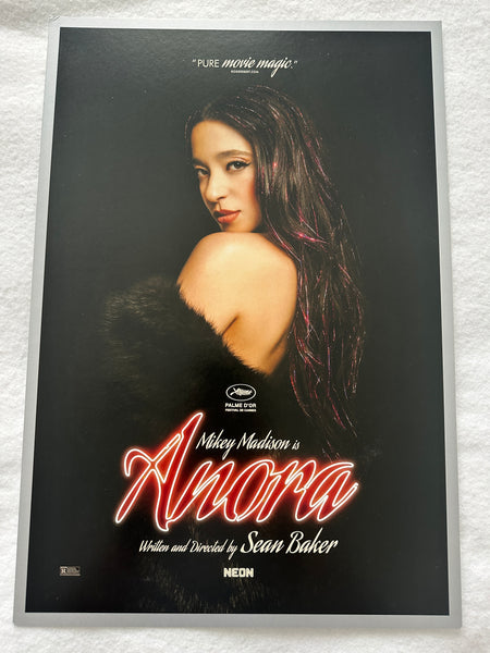 ANORA - 13"X19" Original Promo Movie Poster 2024 - Sean Baker Mikey ...