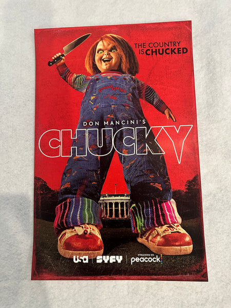 CHUCKY - 11"x17" Original TV Poster NYCC 2023 MINT Don Mancini | The ...