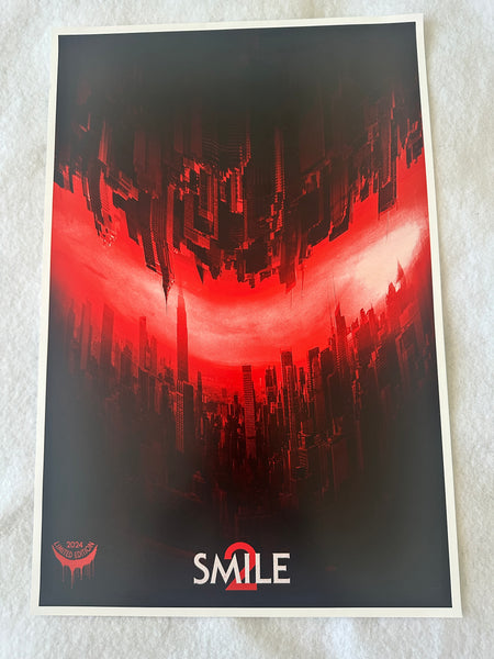 SMILE 2 - 12"X18" Original Promo Movie Poster MINT 2024 Cinemark ...