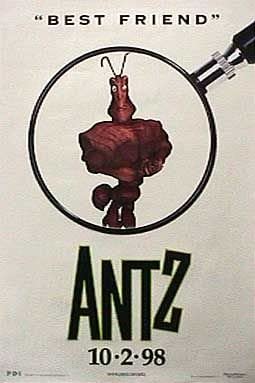 ANTZ - 27"x40" Original Movie Poster One Sheet 1998 Woody Allen ...