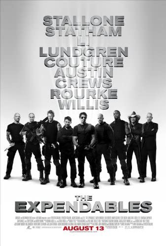THE EXPENDABLES - 27"x40" D/S Original Movie Poster One Sheet Stallone ...