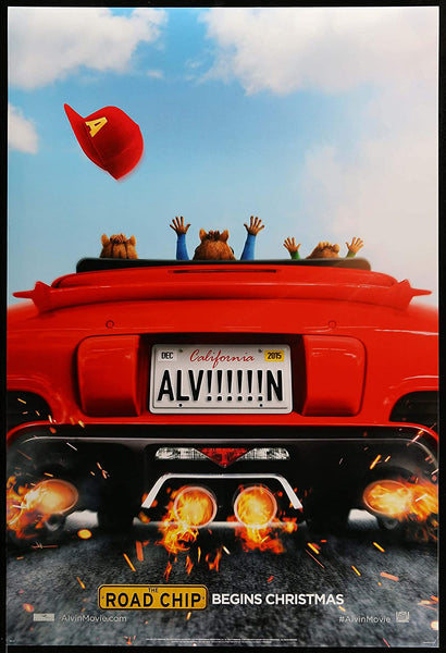 ALVIN AND THE CHIPMUNKS: THE ROAD CHIP 27"x40" D/S Original Movie ...