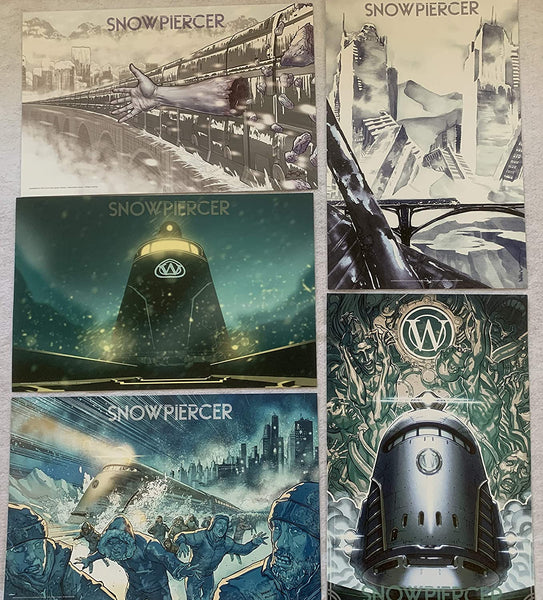 SNOWPIERCER Complete Set of 5-11"x17" Original Promo TV Posters NYCC ...