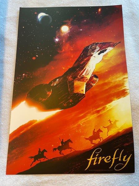 FIREFLY - 12"x18" Original Promo Poster SDCC 2018 Mint Rare Insight ...