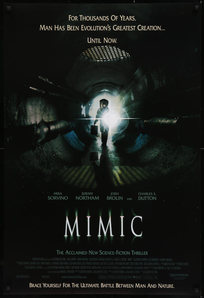 Mimic - 27"X40" Original Movie Poster One Sheet Guillermo del Toro 1997 ...